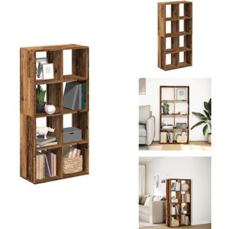 vidaXL Tag&egrave;re s&eacute;paratrice de pi&egrave;ce vieux bois 69,5x29x137,5 cm - &Eacute;tag&egrave;re S&eacute;paratrice De Pi&egrave;ce - &Eacute;tag&egrave;res S&eacute;paratrices De Pi&egrave;ces - &Eacute;tag&egrave;re - Biblioth&egrave;que