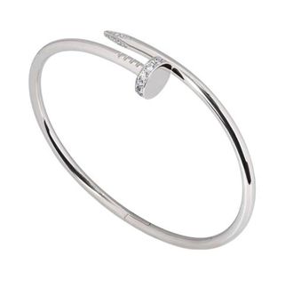 Cartier White Gold Diamond Set Juste Un Clou Bracelet