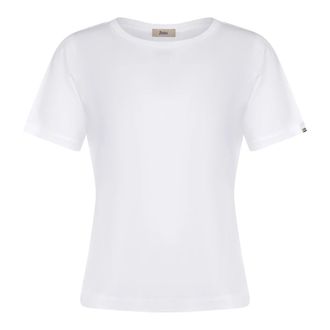 Herno T-shirt Jersey - - Tops - Damen - Wei&szlig; - L