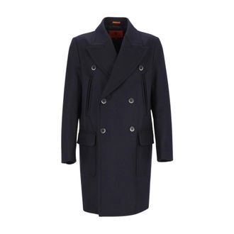 Barena Homme, Manteaux, Bleu, Taille: XL Manteau crois&eacute;