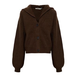 Gestuz Gzkamina Woll-Strickjacke - - Knitwear - Damen - Braun - S