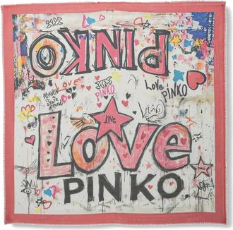 Pinko Pinko, unisex, Accessoires, Multicolore, Taille: ONE Size Foulard en soie
