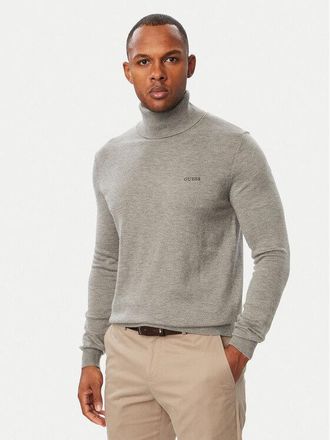 Guess Rollkragenpullover M6BR14 Z1362 Dunkelgrau Regular Fit
