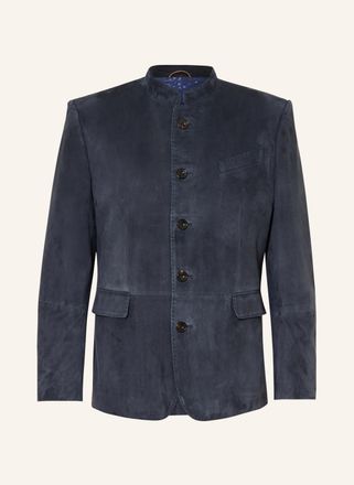 Habsburg Habsburg Lederjanker Vincent blau