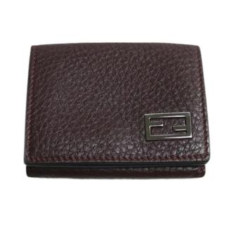 Fendi Portefeuille en cuir Pre-owned - Femme - Pre-owned - Rouge - Taille: ONE Size