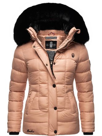 Marikoo Damen Winterjacke Winterparka Qesraa Rose Gr. M