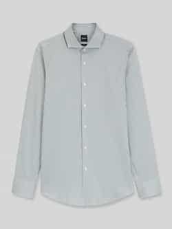 HUGO BOSS Slim Fit Businesshemd aus Baumwoll-Mix Modell HANK-SP