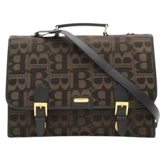 Burberry Pre-owned Sacoche en toile de nylon - unisex - Pre-owned - Brun - Taille: ONE Size