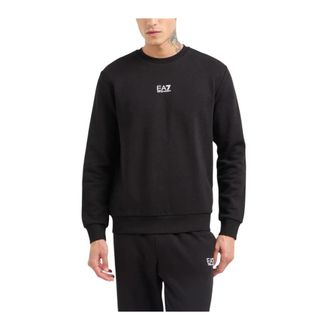 Emporio Armani Sweatshirt mit Rundhalsausschnitt und langen &Auml;rmeln - - Sweatshirts & Hoodies - Herren - Schwarzk - XL