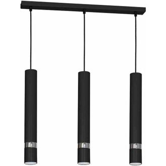 Milagro Hängelampe JOKER SCHWARZ/CHROM 3xGU10