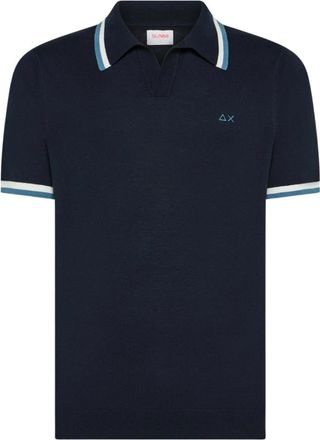 Sun 68 Homme, Tops, Bleu, Taille: XL Polo Chemises