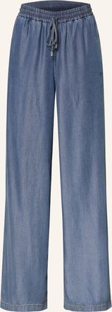 HUGO BOSS Marlenehose Tanella In Jeansoptik blau