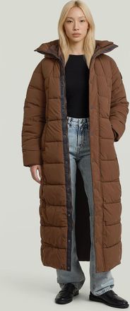 G-Star Whistler Long Puffer - Braun - Damen