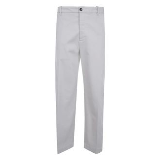 Nine In The Morning Wide Pantalons - Homme - Pantalons - Beige - Taille: M
