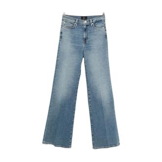 7 For All Mankind Femme, Jeans, Bleu, Taille: W30 Jeans droits