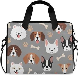 Alaza Sac pour ordinateur portable de 40,6 &agrave; 15,6 pouces - Sac &agrave; bandouli&egrave;re pour ordinateur portable de 40,6 &agrave; 15,6 - Sac fourre-tout pour ordinateur porta