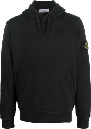 Stone Island Compass-patch Drawstring Hoodie