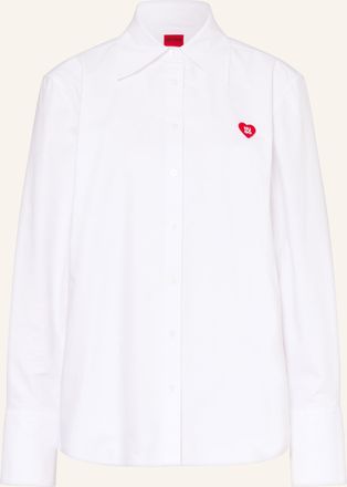HUGO BOSS Hugo Hemdbluse Erselia weiss