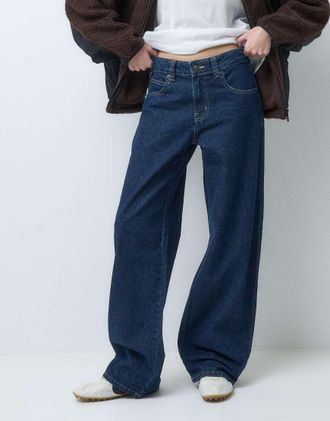 Dickies jean droit ample indigo-Bleu