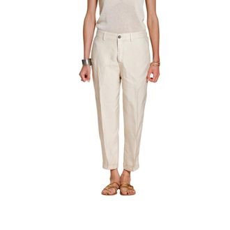 Mason's Femme, Pantalons, Beige, Taille: 38 FR Linda Summer Chino Pants