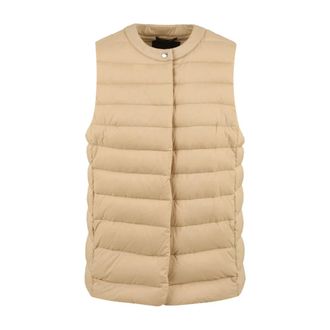 Moorer Femme, Vestes, Beige, Taille: 36 FR Senigallia-LE Jacket