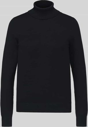 Jake*s Casual Slim Fit Rollkragenpullover aus Viskose-Mix