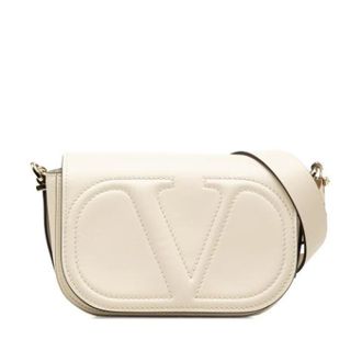 Valentino Pre-owned Crossbody Bag - - Pre-owned - Damen - Beige - ONE SIZE