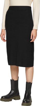 s.Oliver Elastischer Midi-Strickrock im Slim Fit