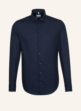 Seidensticker Seidensticker Business Hemd, Slim Fit blau