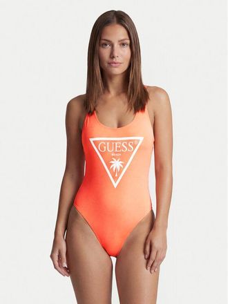 Guess Badeanzug E6GJ43 KF442 Orange