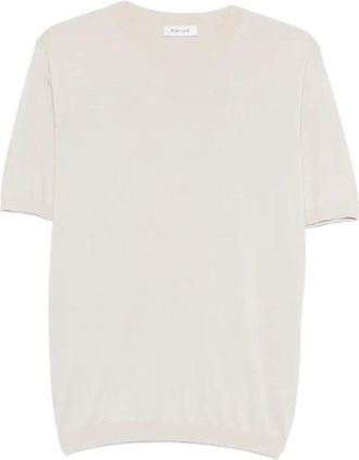 KANGRA Homme, Tops, Beige, Taille: M Girocollo T-Shirt