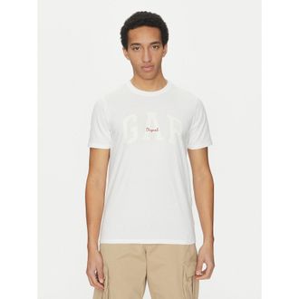 GAP T-Shirt 542246-01 Wei&szlig; Regular Fit