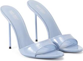 PARIS TEXAS Mules en cuir de veau verni