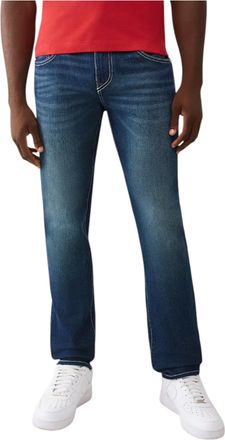 True Religion Herren Geno Single Needle Slim, Blau, 33