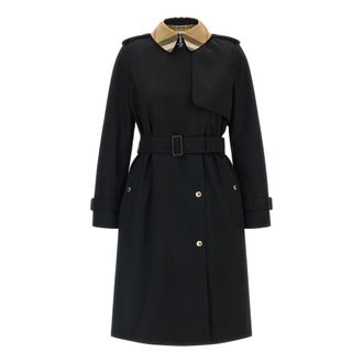 Burberry Damen, M&auml;ntel, Schwarzk, LGr&ouml;&szlig;e