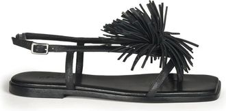 Vic Mati&eacute; Femme, Chaussures, Noir, Taille: 40 EU Square Open Sandal