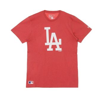 New Era Homme, Tops, Rose, Taille: M Tee-shirt logo d&eacute;quipe Rose clair/Blanc