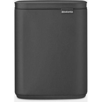 Brabantia Bo Poubelle de cuisine gris min&eacute;ral 7 litres