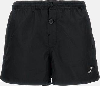 Jacquemus Badeshorts Mit P&uuml;nktchenmuster