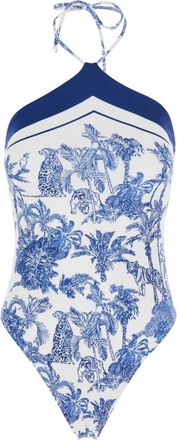 MC2 Saint Barth Femme, Maillots de bain, Bleu, Taille: 38 FR Maillot de bain une pi&egrave;ce Meryem
