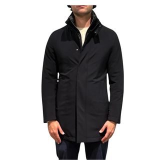 Montecore Homme, Manteaux, Bleu, Taille: 2XL Cappotto Imbottito Piuma