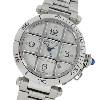 Cartier Montre Pre-owned W31040H3 Vintage - Homme - Pre-owned - Gris - Taille: ONE Size