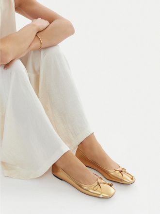 Gino Rossi Ballerinas GINO ROSSI CEO-ROSE-LT2088 Goldfarben