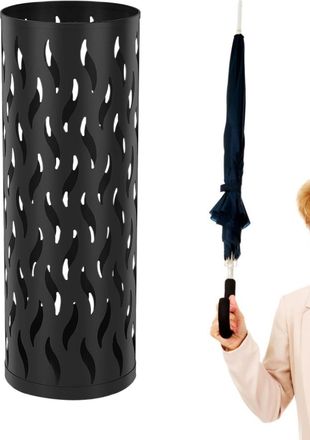 Generico Regenschirmhalter für den Eingang, vertikaler Metall-Organizer | Regenschirmhalter | Behälter 15 x 15 x 42 cm | für Zuhause, Innenbereich, Wohnzimmer,