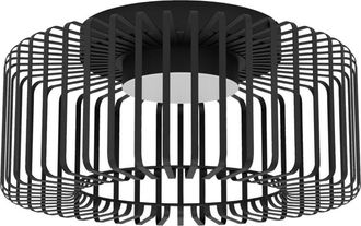 Eglo Connect led Deckenleuchte Ginestrone-Z schwarz ø 45 cm Deckenlampen & Kronleuchter - Eglo