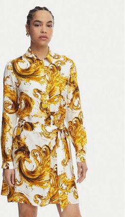 Versace Jeans Couture Hemdkleid 80HAO911 NS757 Wei&szlig; Relaxed Fit