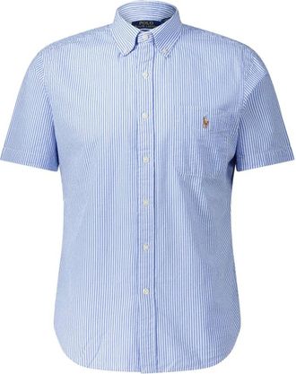 Polo Ralph Lauren Homme, Chemises, Bleu, Taille: 2XL Short Sleeve Chemises