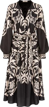Ivi Seaside Collection Ivi, Femme, Robes, Multicolore, Taille: 40 FR Shadow Play Midi Dress