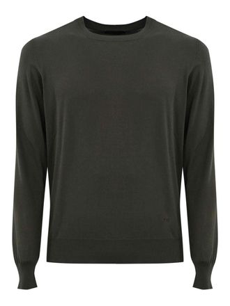 Fay Pull Col Rond - Marron