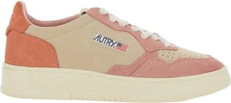 Autry Femme, Chaussures, Rose, Taille: 36 EU Medalist Low